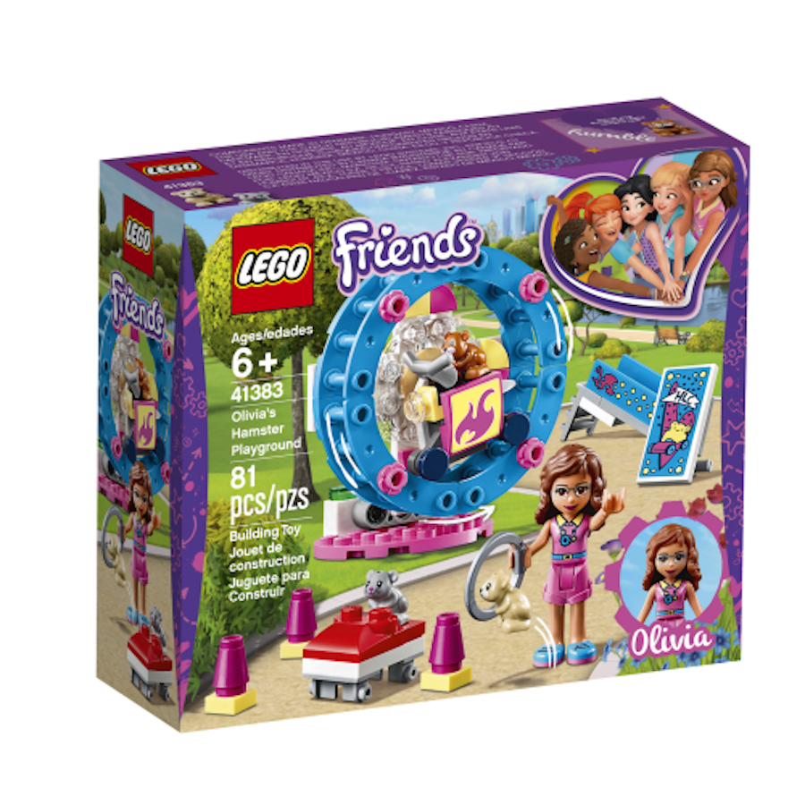 LEGO Friends - Olivia's Hamster Playground - - Fat Brain Toys