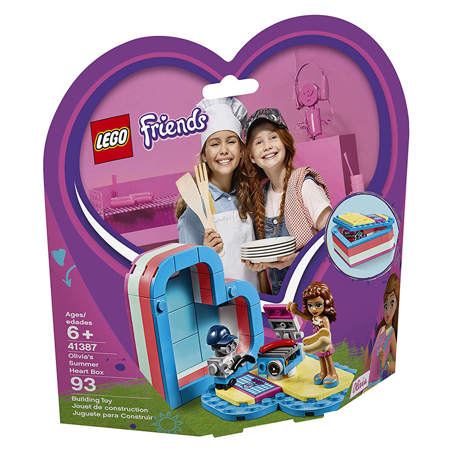 LEGO Friends - Olivia's Summer Heart Box - - Fat Brain Toys