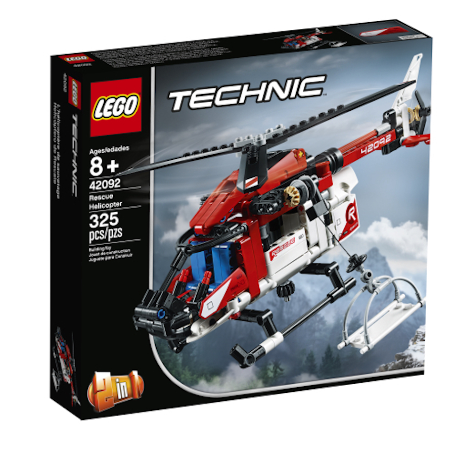 LEGO Technic - Rescue Helicopter - - Fat Brain Toys