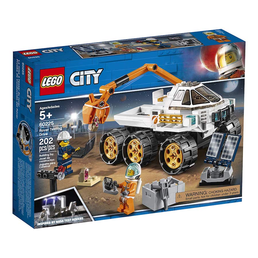 LEGO City Space Port - Rover Testing Drive - - Fat Brain Toys