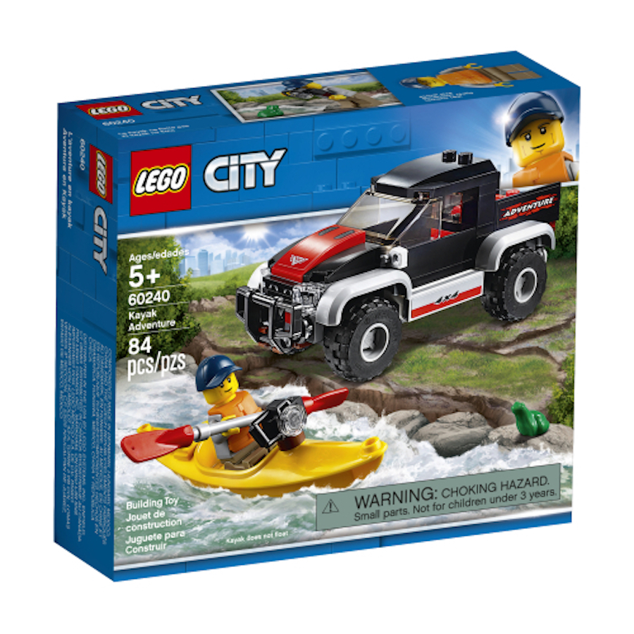 LEGO City Great Vehicles - Kayak Adventure - - Fat Brain Toys