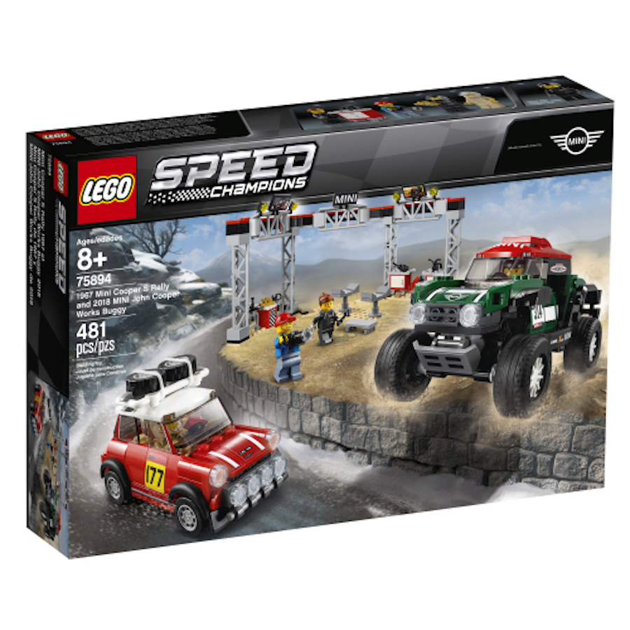 LEGO Speed Champions - 1967 Mini Cooper S Rally and 2018 MINI John ...