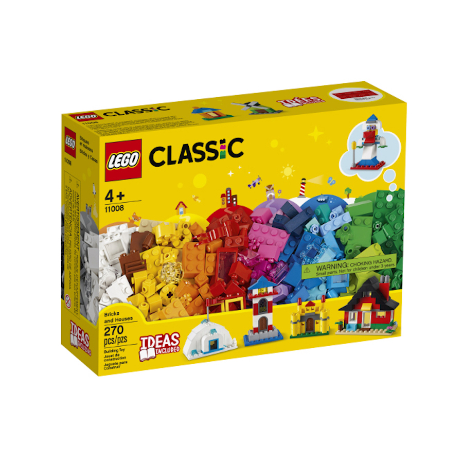 LEGO Classic - Bricks and Houses - - Fat Brain Toys