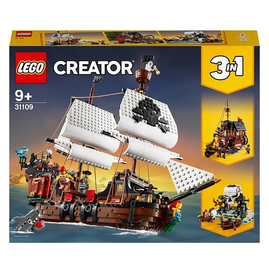LEGO Creator - Pirate Ship - - Fat Brain Toys