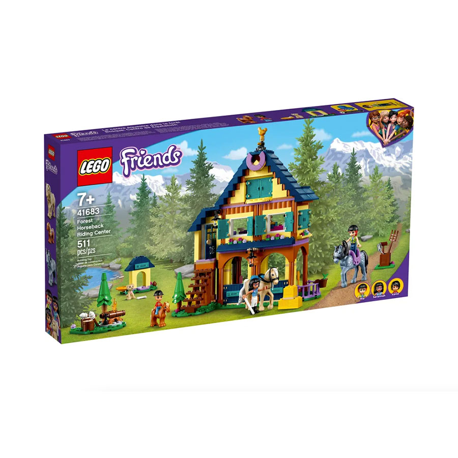LEGO Friends - Forest Horseback Riding Center - - Fat Brain Toys