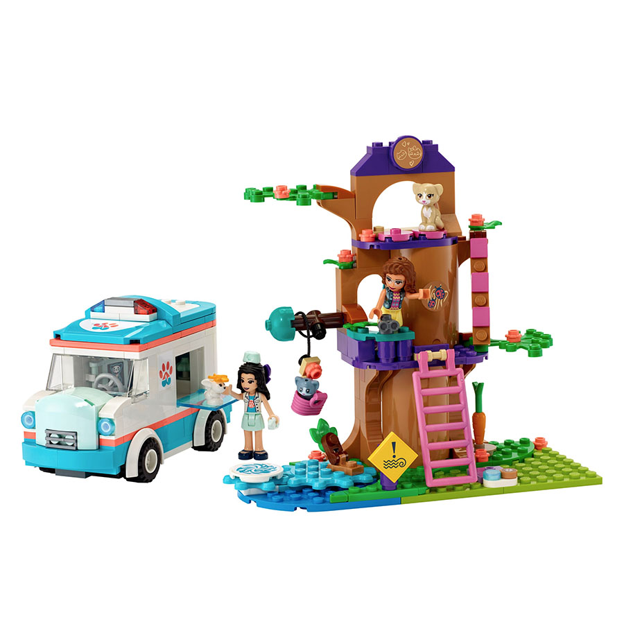 LEGO Friends - Vet Clinic Ambulance - - Fat Brain Toys