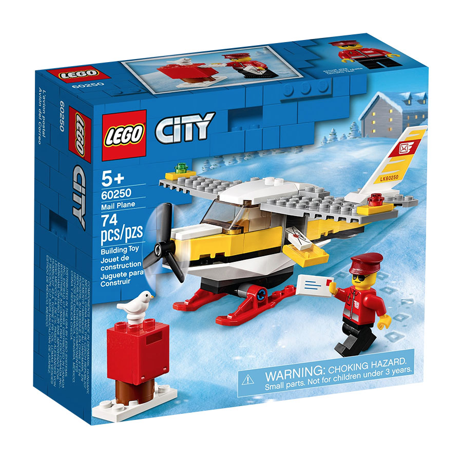 LEGO City Great Vehicles - Mail Plane - - Fat Brain Toys