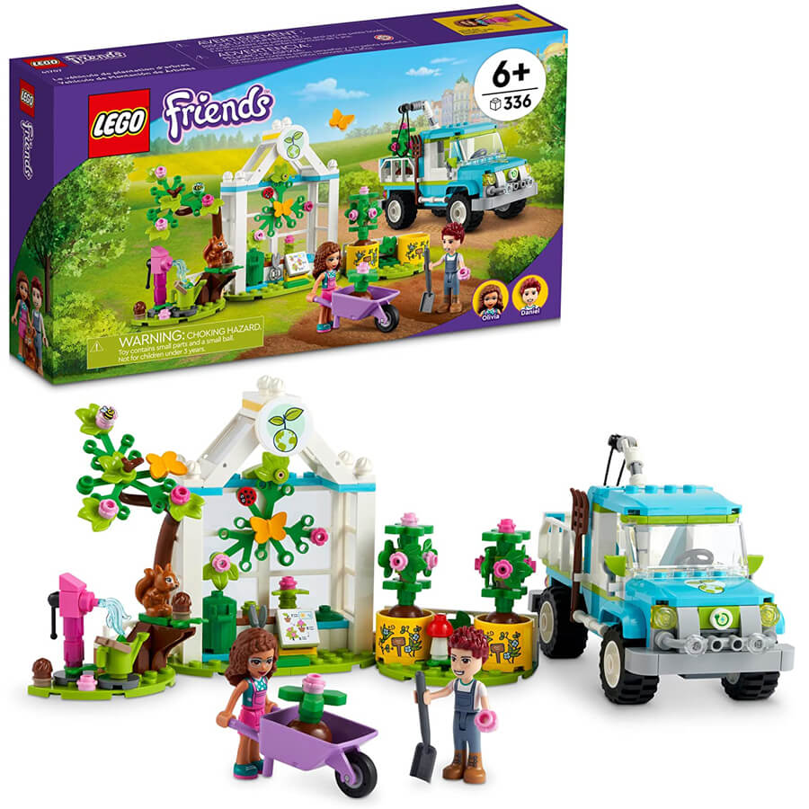 LEGO Friends - Tree-Planting Vehicle - - Fat Brain Toys
