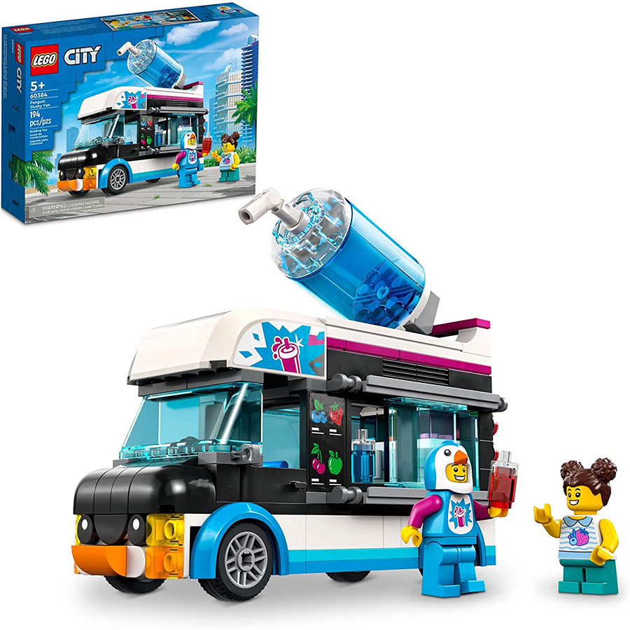 LEGO City Great Vehicles - Penguin Slushy Van - - Fat Brain Toys