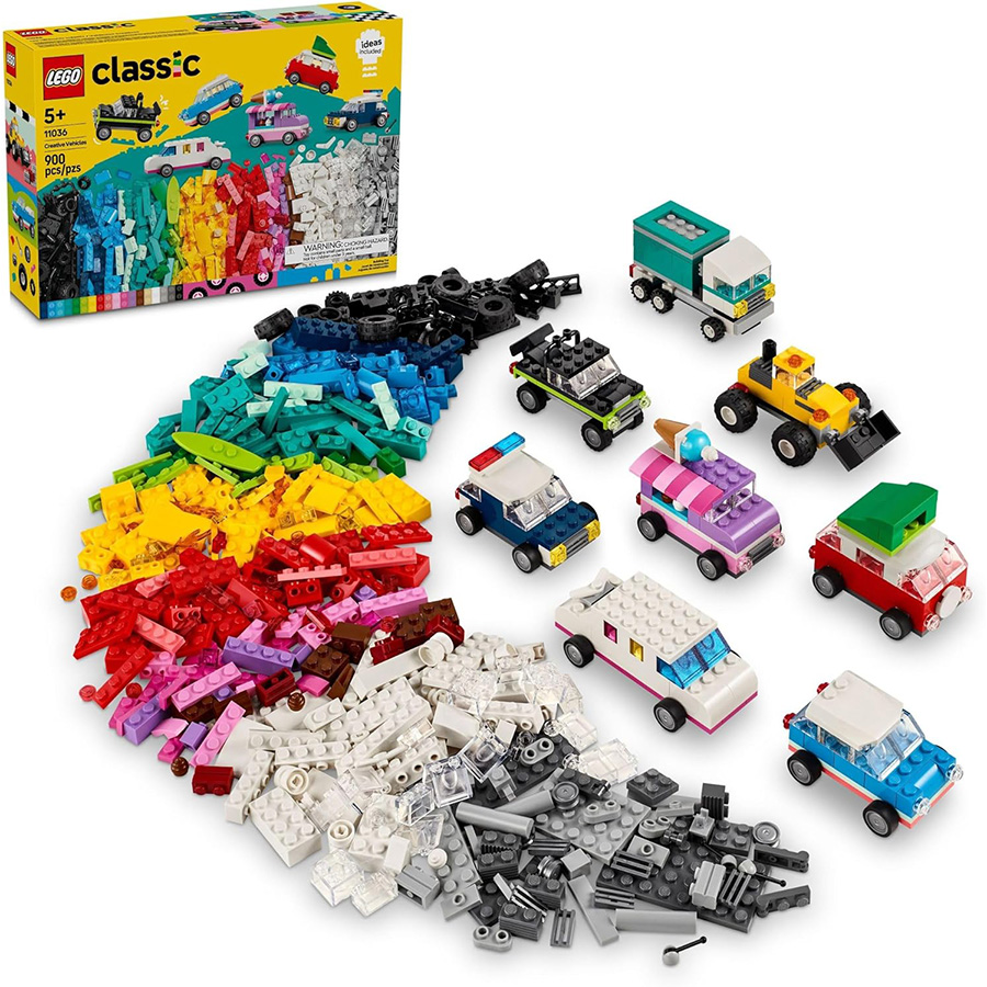 LEGO Classic - Creative Vehicles - Best for Ages 5 to 10