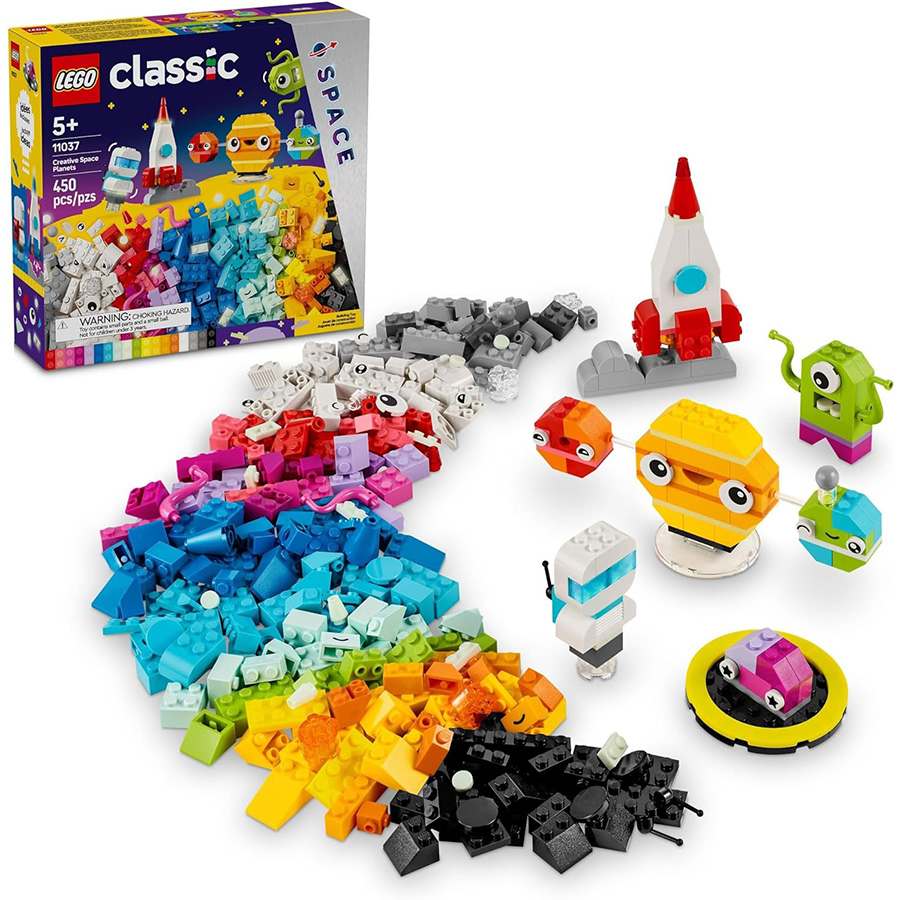 LEGO Classic - Creative Space Planets - Best for Ages 5 to 10