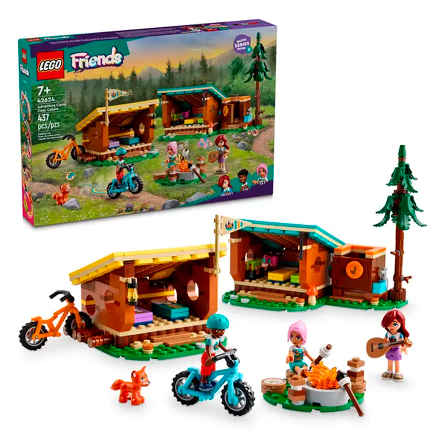 LEGO Friends - Adventure Camp Cozy Cabins - Best for Ages 7 to 12