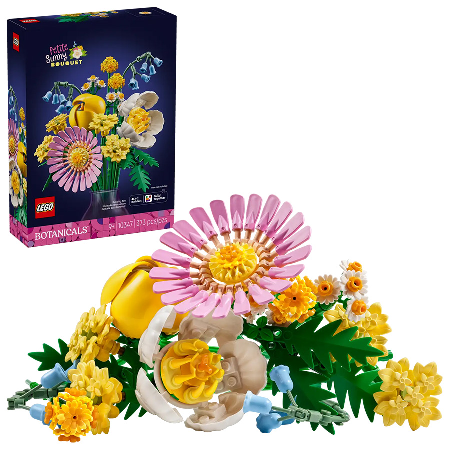 LEGO Botanicals - Petite Sunny Bouquet - Best for Ages 9 to 12
