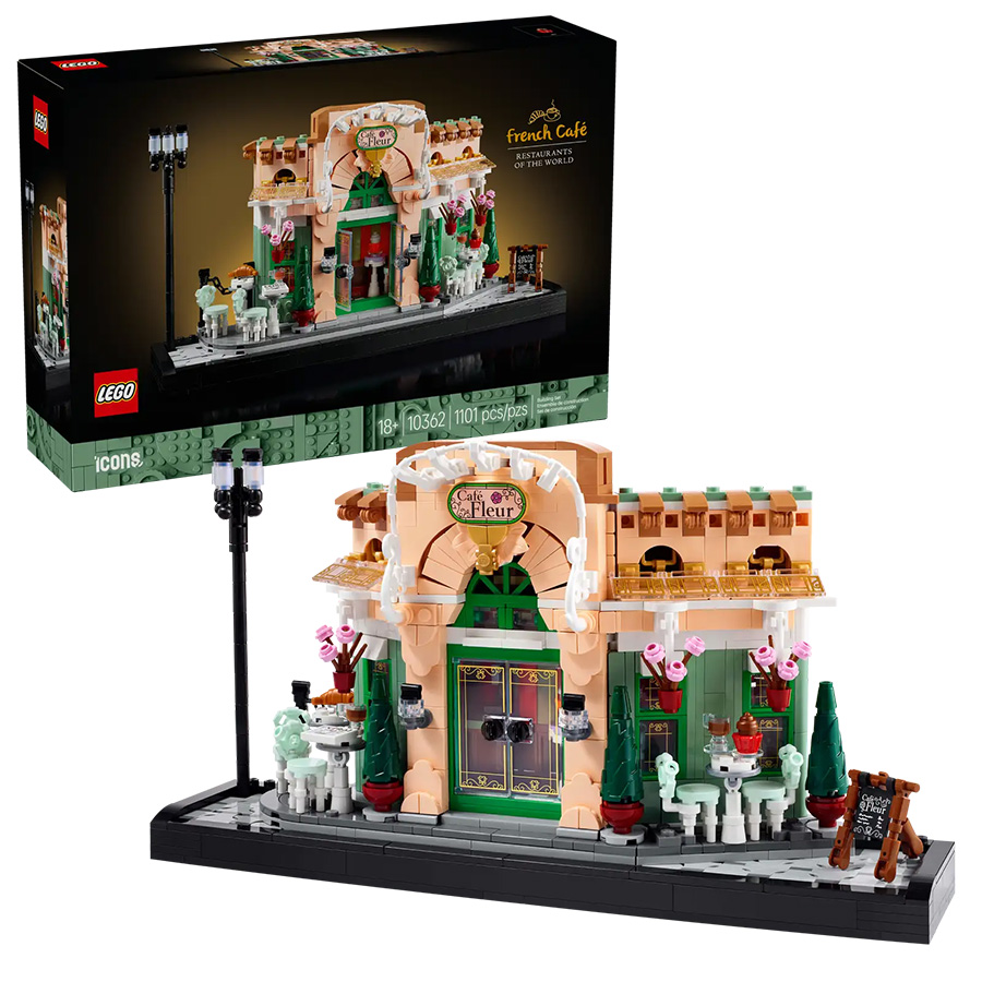 LEGO ICONS - French Cafe - - Fat Brain Toys