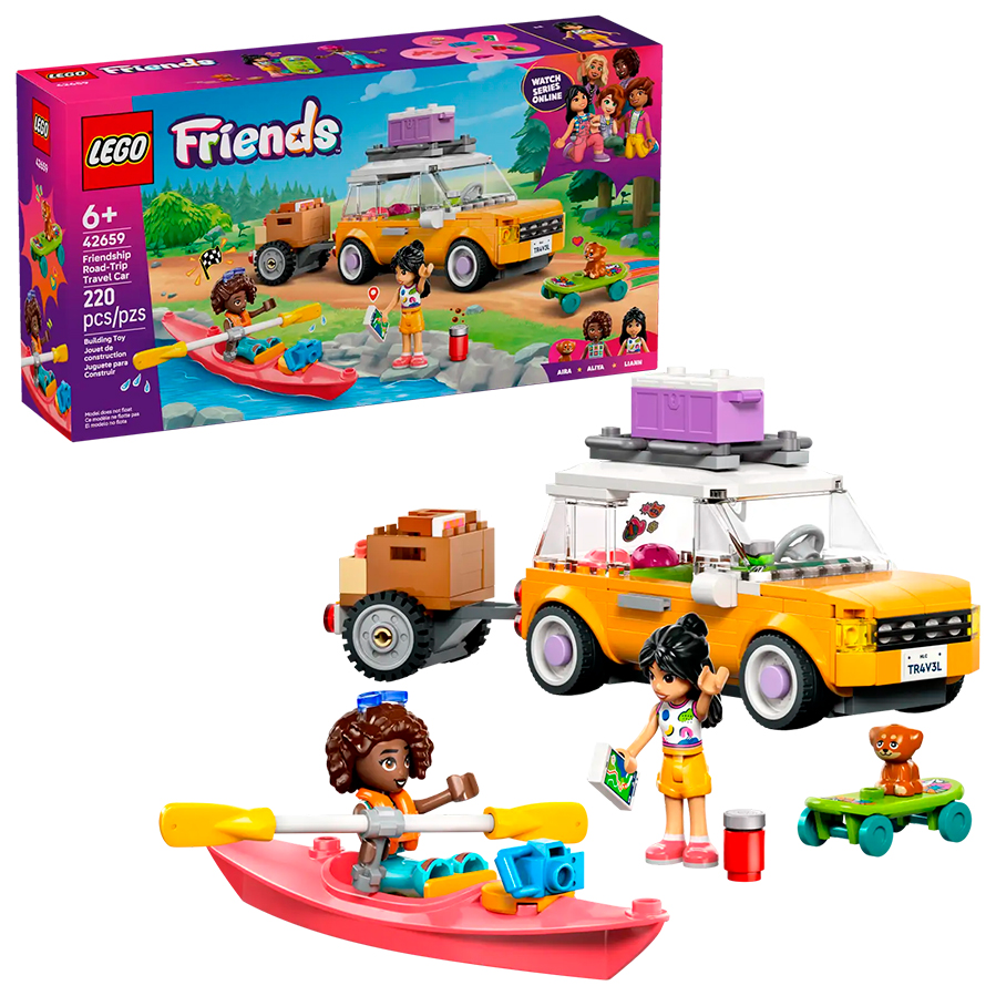 LEGO Friends - Friendship Road-Trip Travel Car - Best for Ages 6 to 10