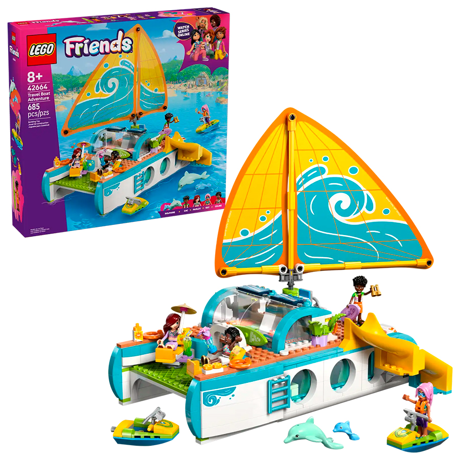 LEGO Friends - Travel Boat Adventure - Best for Ages 8 to 12