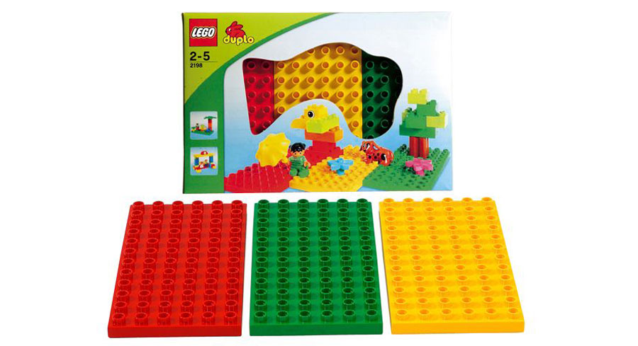 LEGO DUPLO Building Plates (x3) - - Fat Brain Toys