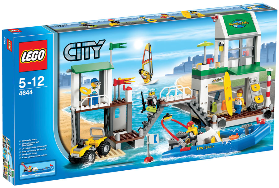 LEGO City - Power Boat Transporter - - Fat Brain Toys