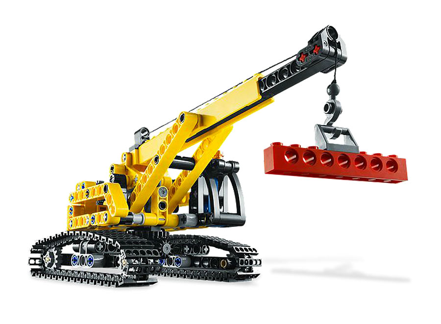 LEGO Technic - Tracked Crane - - Fat Brain Toys