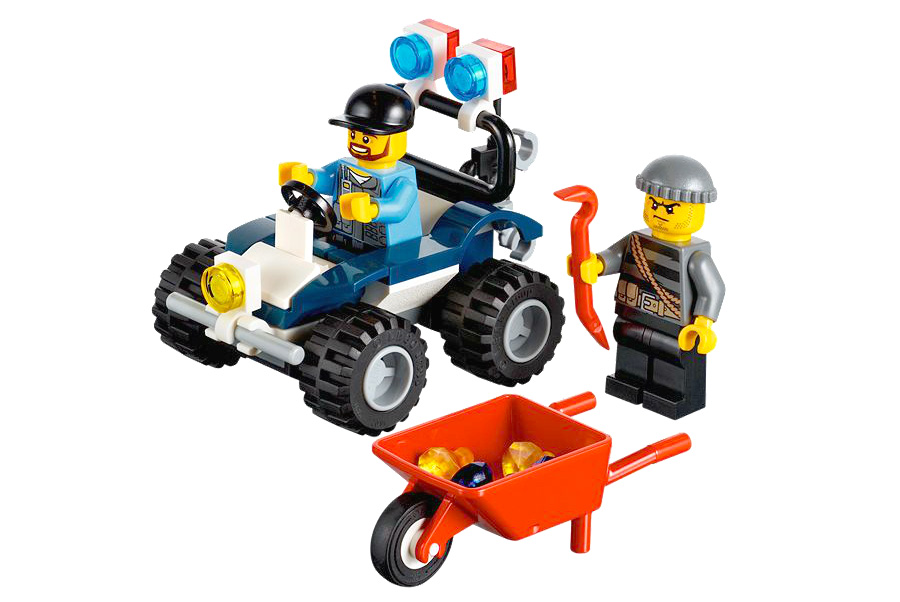 LEGO City Police - Police ATV - - Fat Brain Toys