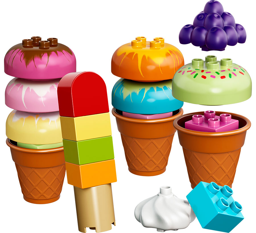 LEGO DUPLO Creative Play - Creative Ice Cream - - Fat Brain Toys