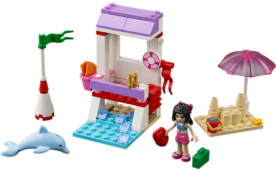 LEGO Friends - Emma's Lifeguard Post - - Fat Brain Toys