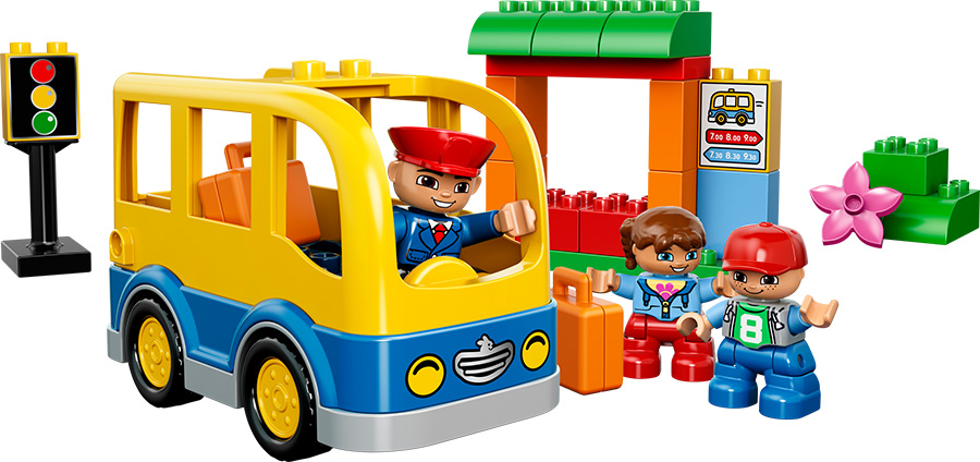 LEGO DUPLO Town - School Bus - - Fat Brain Toys