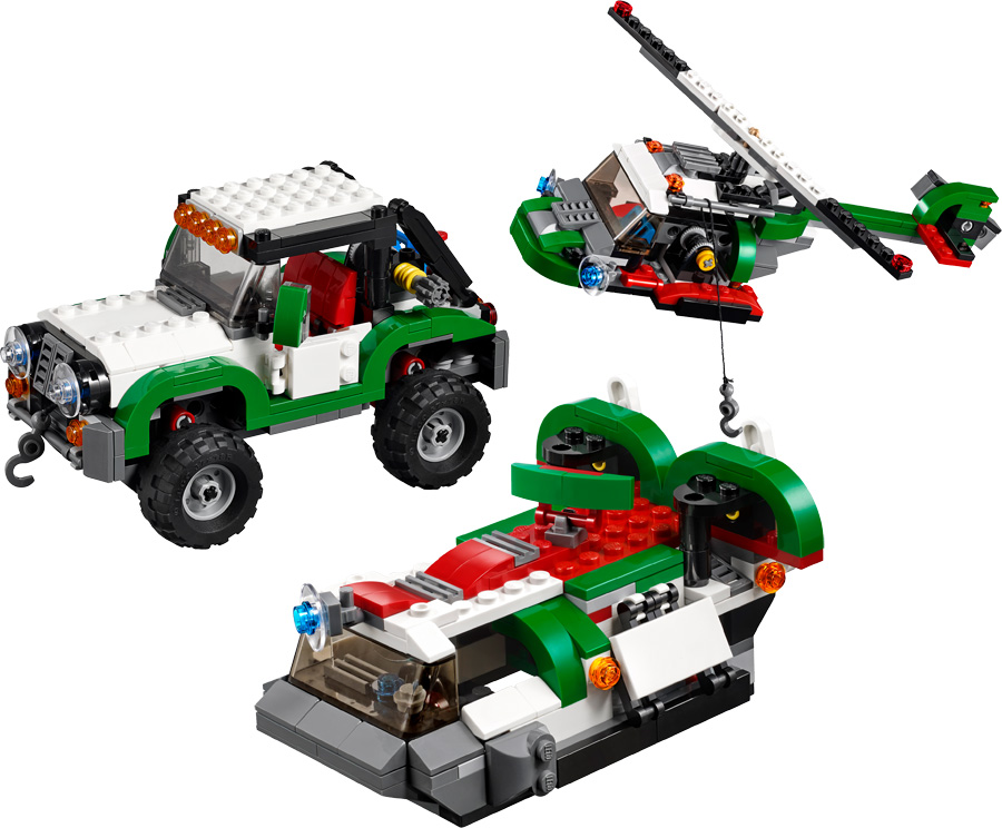 LEGO Creator - Adventure Vehicles - - Fat Brain Toys
