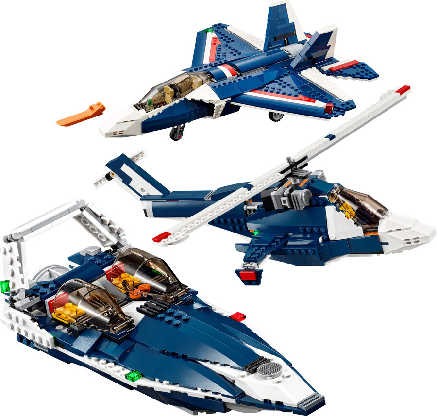 LEGO Creator - Blue Power Jet - - Fat Brain Toys