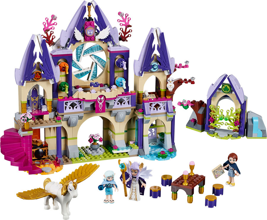 LEGO Elves - Skyra's Mysterious Sky Castle - - Fat Brain Toys