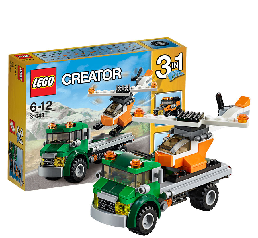 LEGO Creator - Chopper Transporter - - Fat Brain Toys