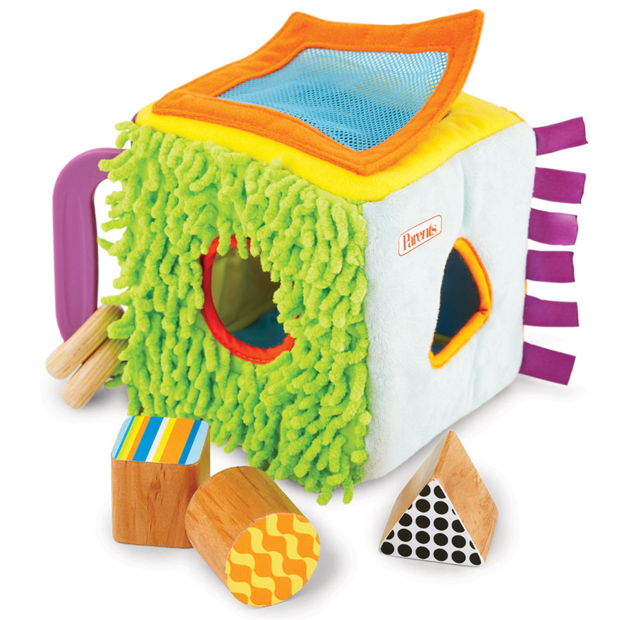 Parents - Sort-A-Shape Fun Cube - - Fat Brain Toys