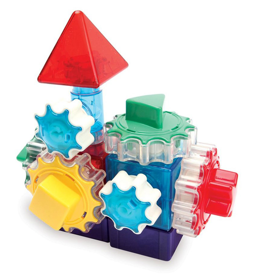 EDTOY Ed Creator Davinci Block - Gear - - Fat Brain Toys