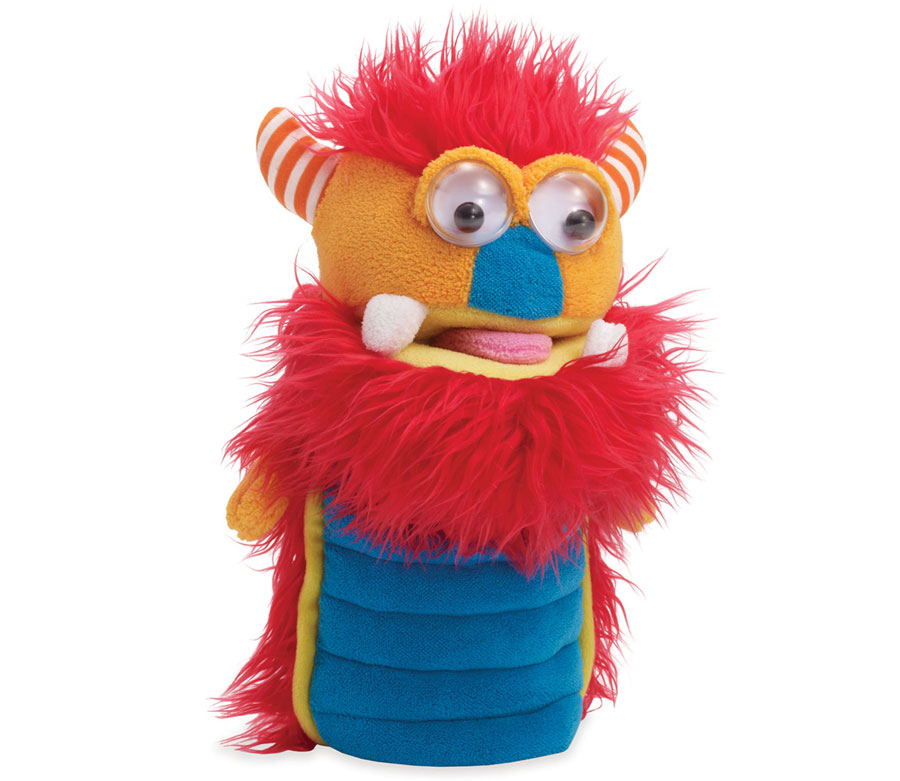 Googalops Guzly Puppet - - Fat Brain Toys