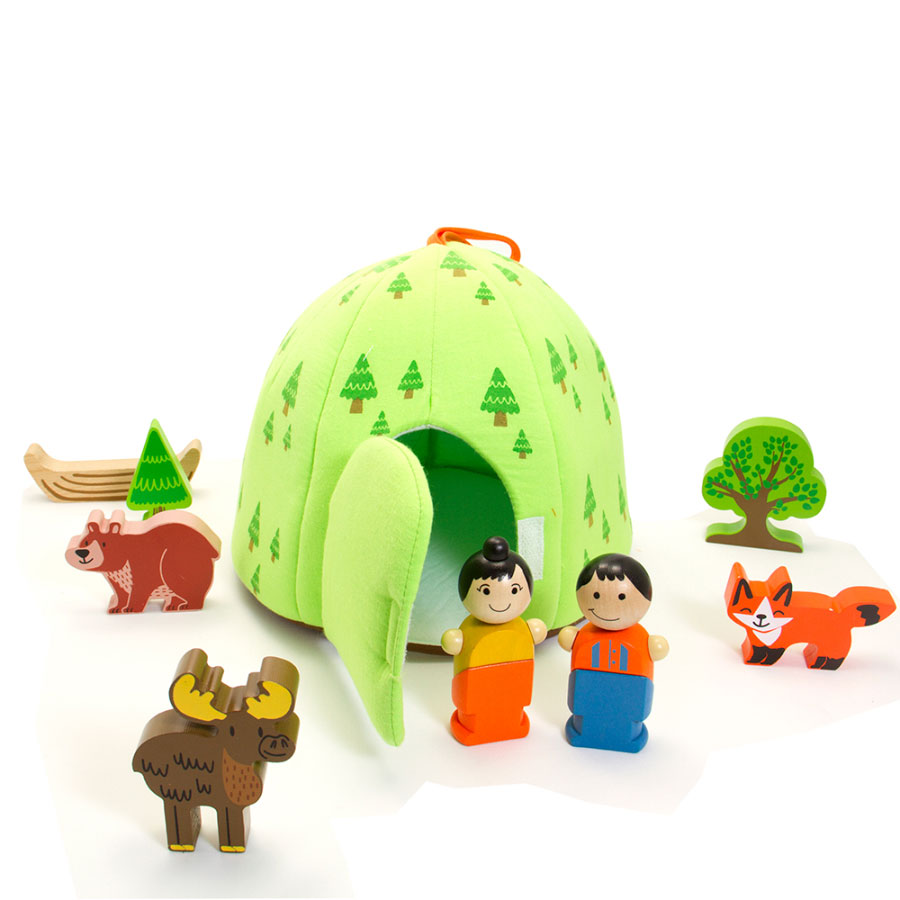 Forest Adventure Play Set - - Fat Brain Toys