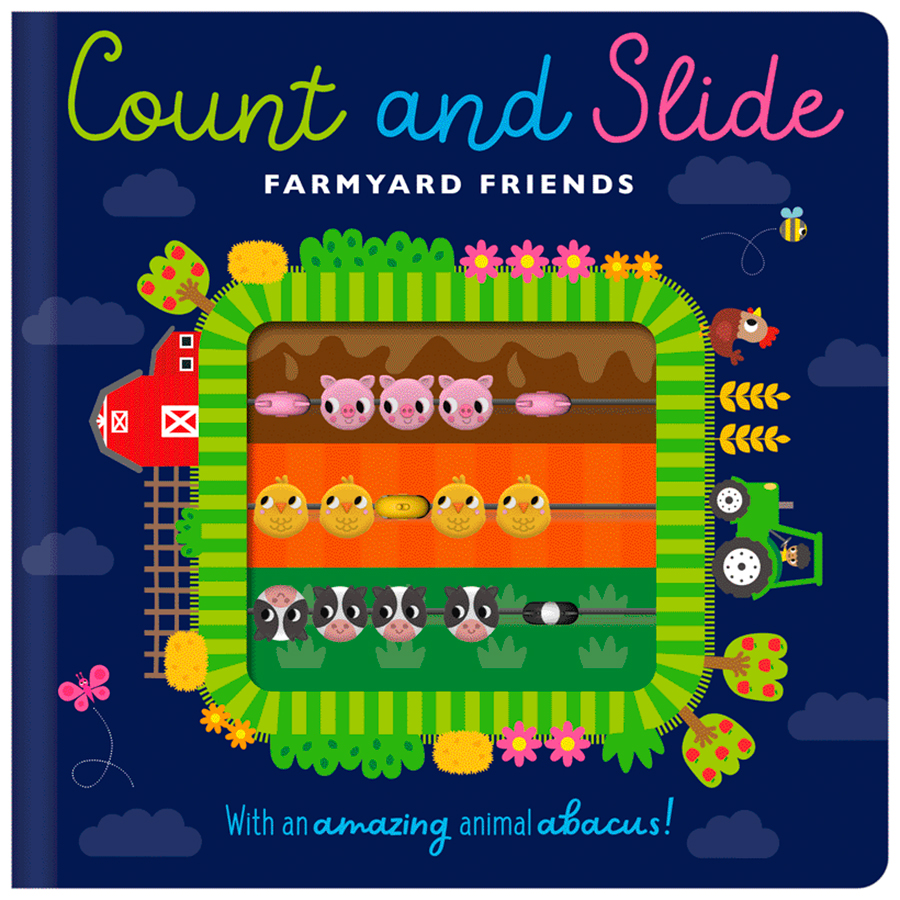 Count and Slide - Farmyard Friends - Best Books for Ages 3 to 5