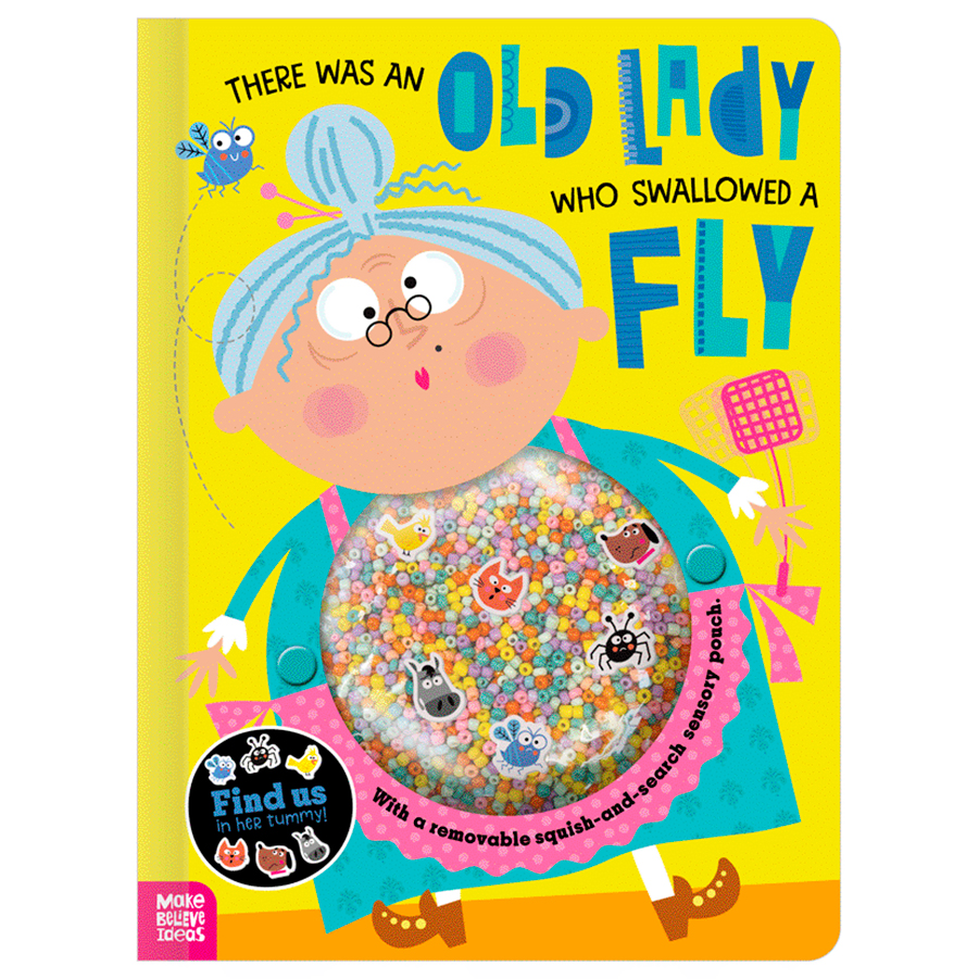 There Was An Old Lady Who Swallowed A Fly Search-and-Find - Books