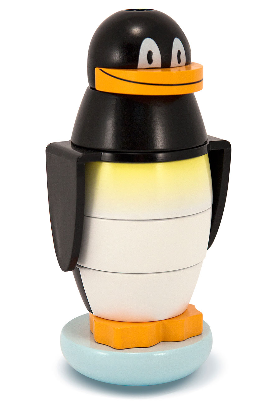 Stacking Penguin - - Fat Brain Toys