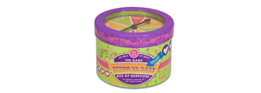 Truth or Dare Box of Questions - Mini - - Fat Brain Toys