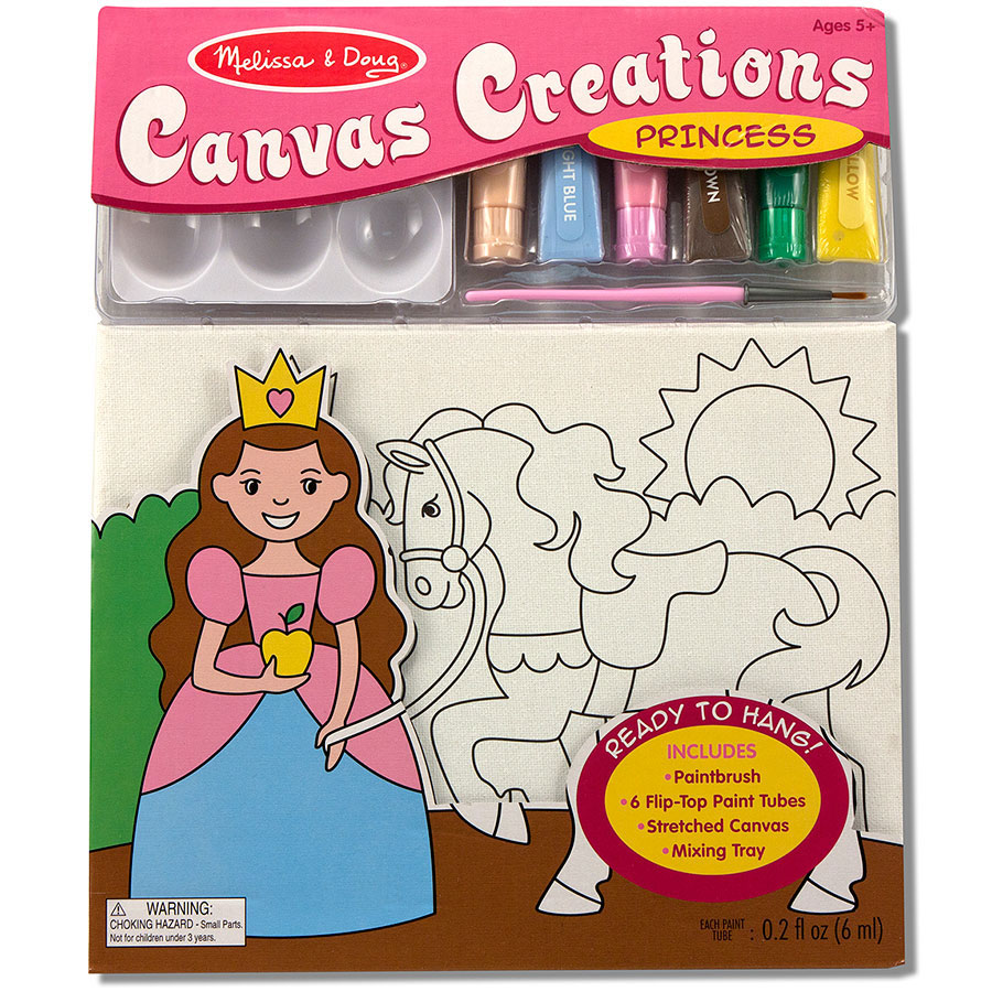 Canvas Creations - Princess - - Fat Brain Toys