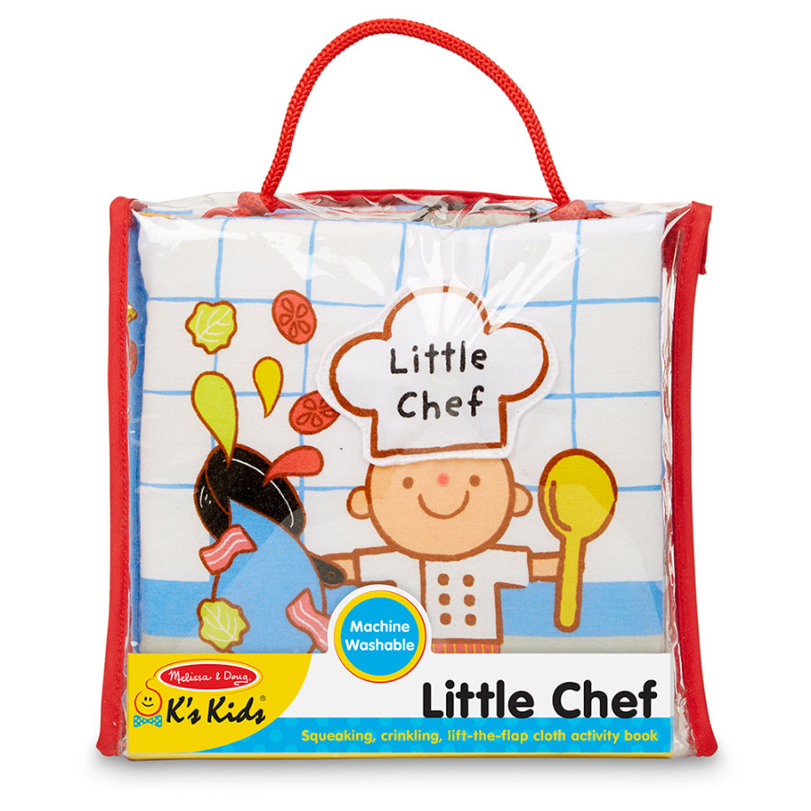 Little Chef Cloth Book - - Fat Brain Toys