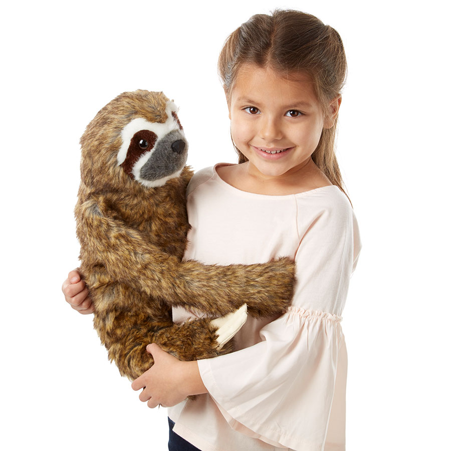 Sloth Lifelike Animal - - Fat Brain Toys