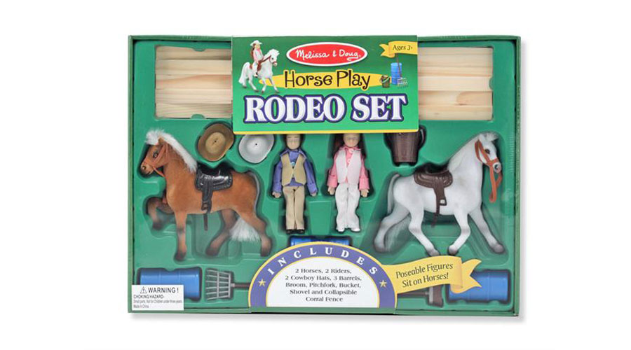 Horse Play Rodeo Set - - Fat Brain Toys