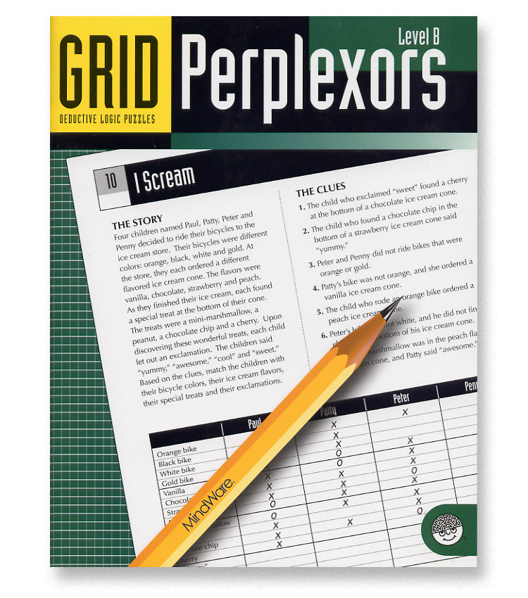 Grid Perplexors Level B - - Fat Brain Toys