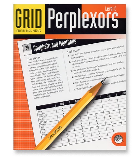 Grid Perplexors Level C - - Fat Brain Toys