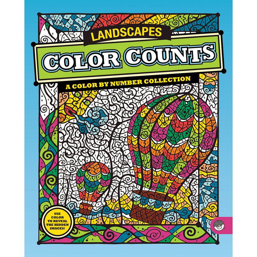 Color Counts - Landscapes - - Fat Brain Toys