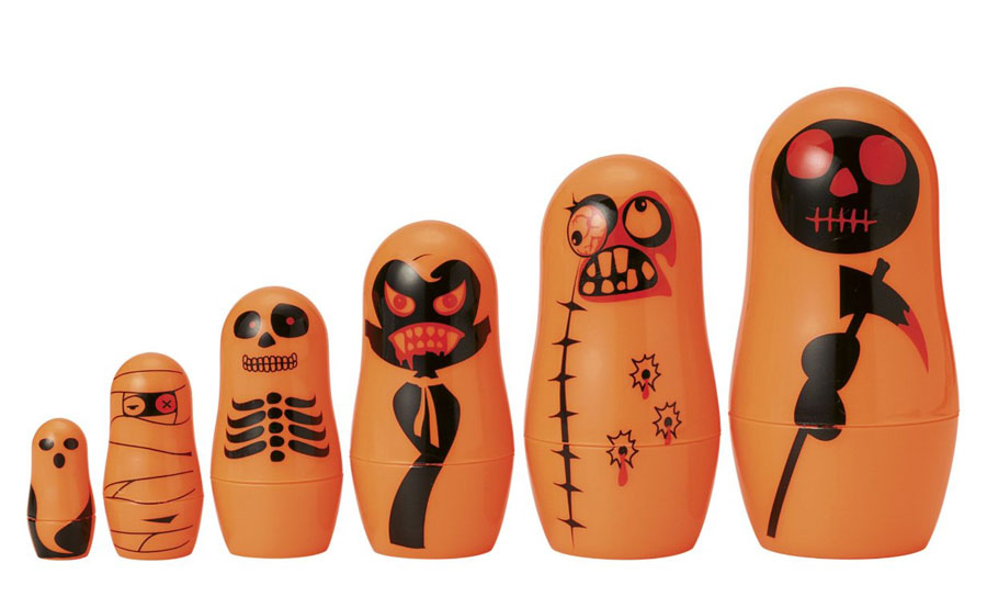 Monster Matryoshkas - - Fat Brain Toys