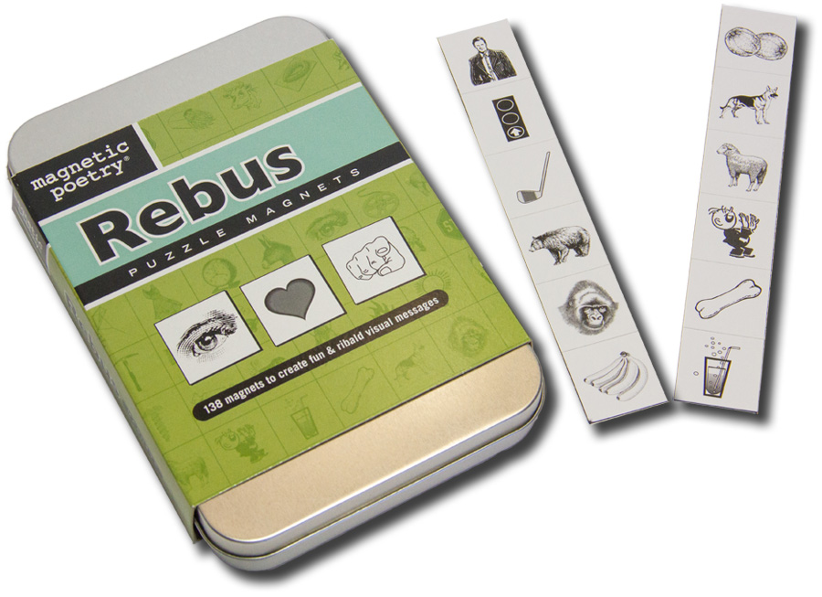 Rebus Puzzle Magnets - - Fat Brain Toys