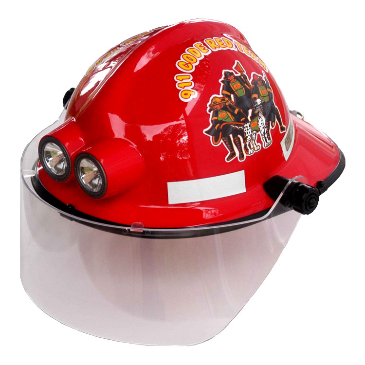 Captain - 911 Code Red Team Helmet - red - - Fat Brain Toys