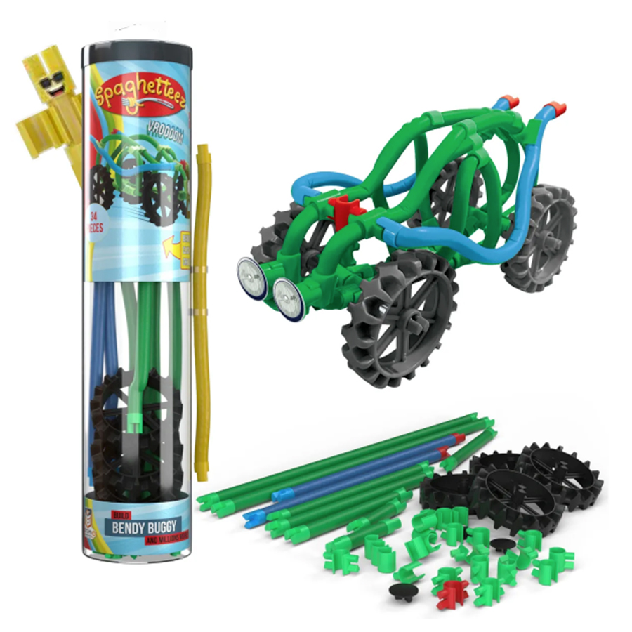 Spaghetteez Bendy Buggy - - Fat Brain Toys